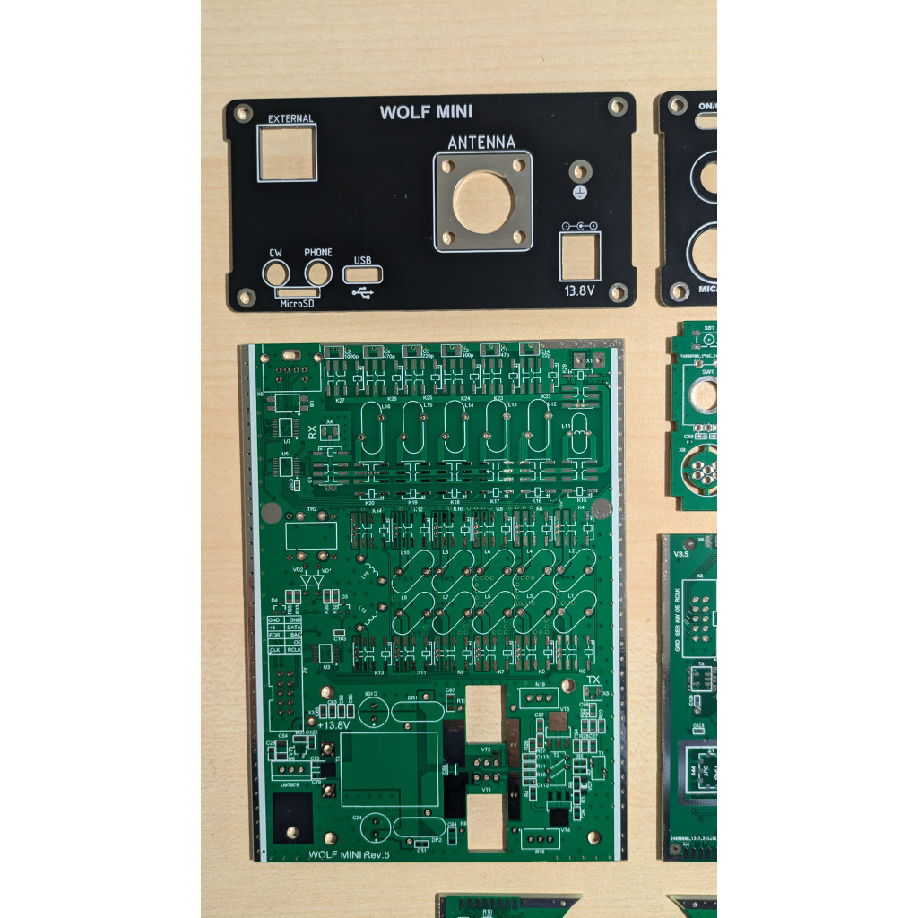 Трансивер Волк DUC/DDC Wolf SDR 20 Вт TFT FT8 Wi-Fi Bluetooth